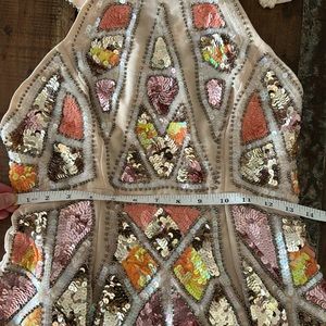 ASOS | Dresses | Rare Asos Backless Geometric Sequined Dress | Poshmark